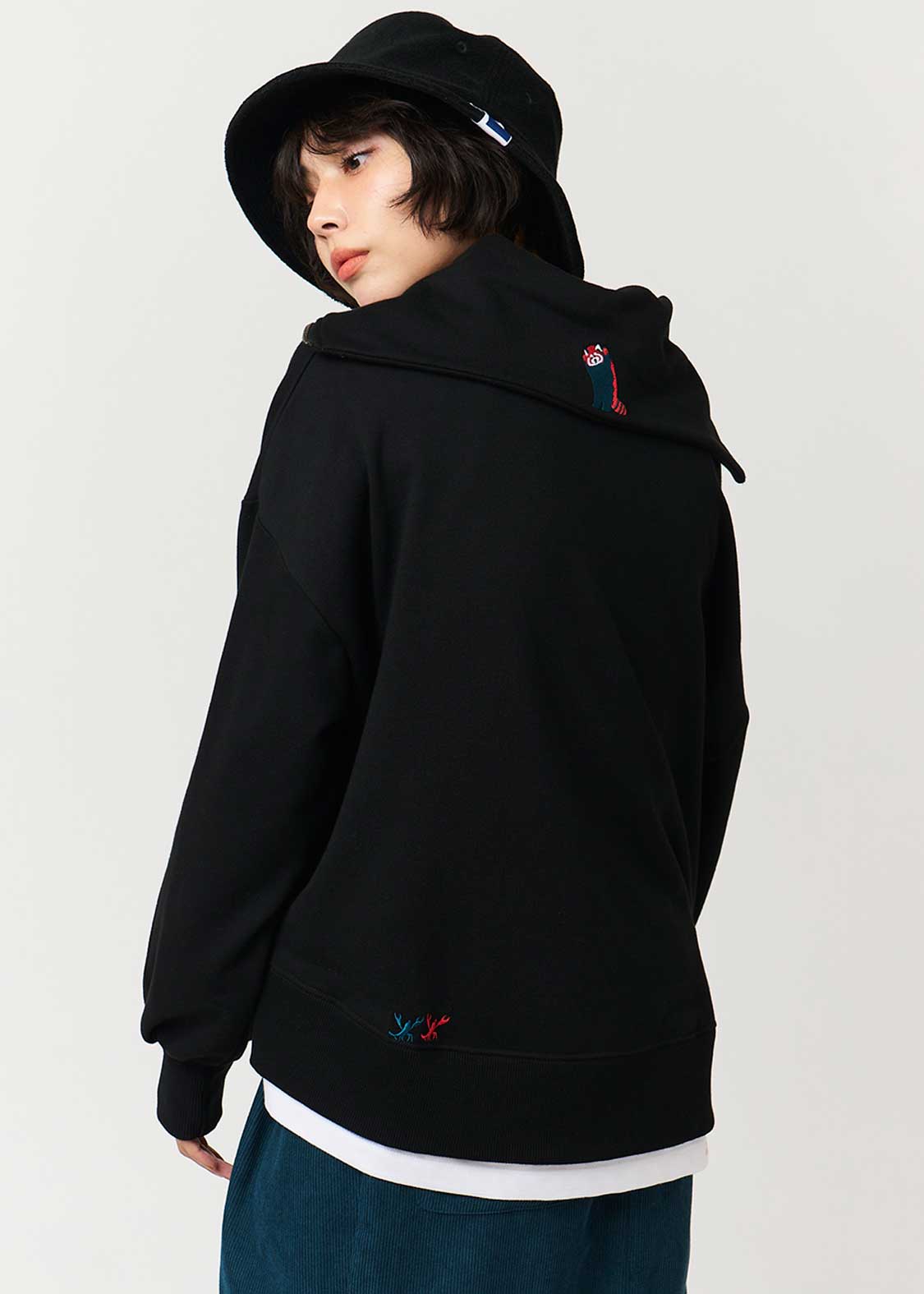 Ikaku Crayfish | Half-Zip Sweatshirt – Via Artists